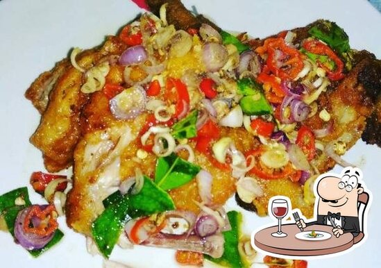Menu at Bebek Cideng restaurant, Teluk Ambon