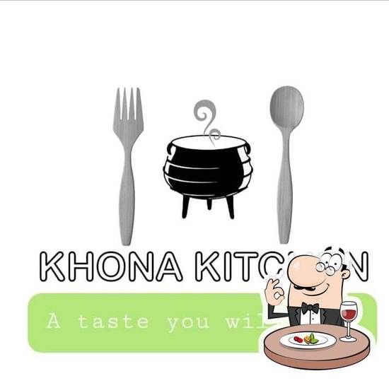 Carta de Khona restaurant and bar, Johannesburgo, 29 Beacon St