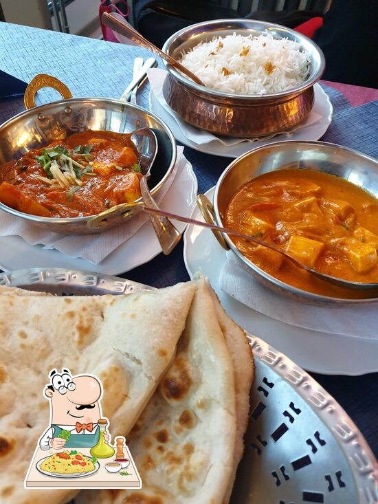 Menu at Maharaja Express restaurant, Helsinki
