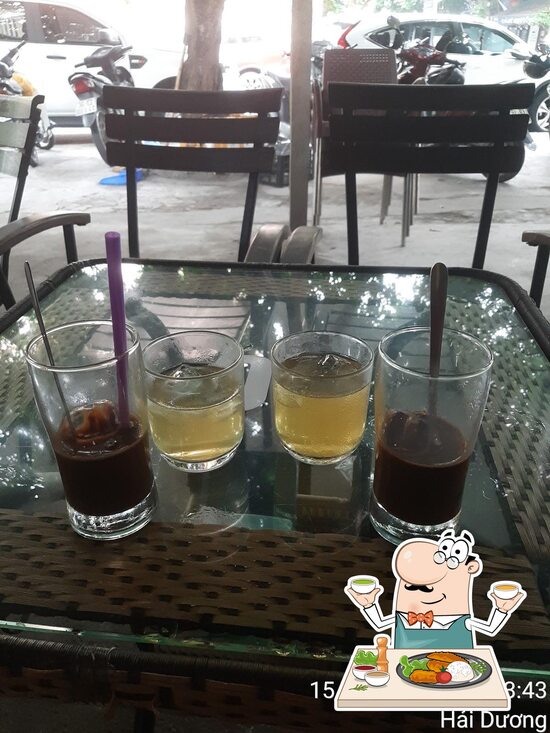 Menu at Cà Phê 555 cafe, Hai Duong