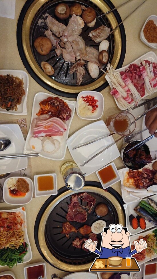 Menu at Han Ka Jang Korean Restaurant, Hong Kong
