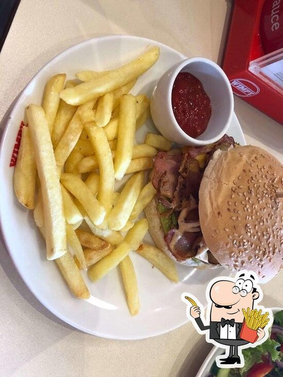 Menu at Wimpy restaurant, Pretoria, Shop 047