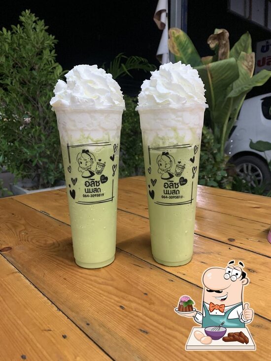 Carta del café อลิซนมสด ชุมแพ, Chum Phae