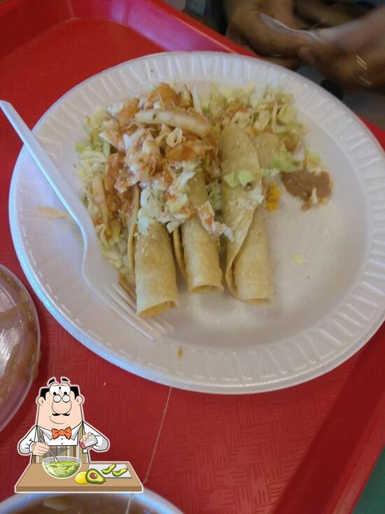 Menu at Amapola Rico Taco restaurant, San Bernardino, Tippecanoe Ave