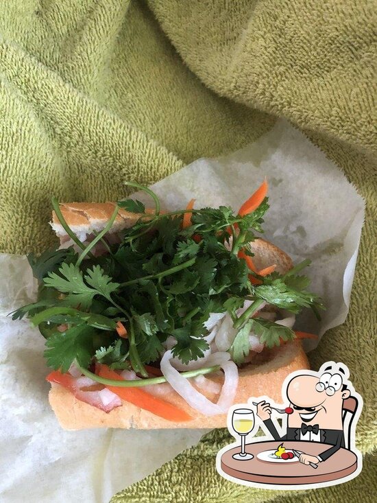 Menu at Banh Mi Saigon restaurant, Pinellas Park