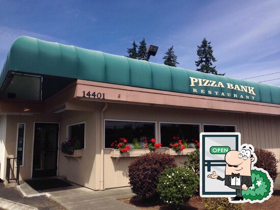 Menu at Pizza Bank Restaurant, Kirkland