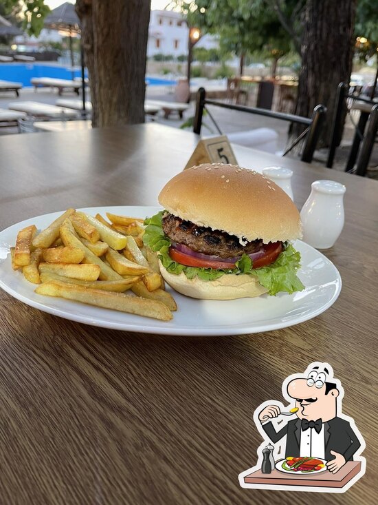 Carta de Poseidon Pool Snaсk Bar, Pefki