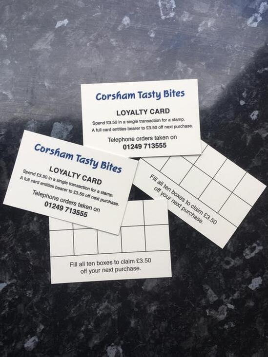 Menu at Corsham Tasty Bites fast food, Corsham