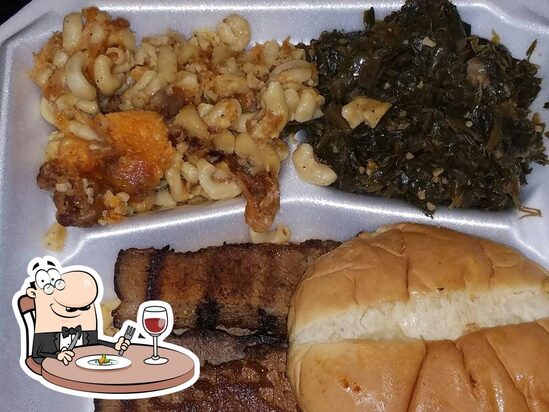 Menu at Abrams Bbq, Glen Burnie