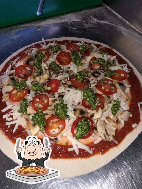 Menu at Jukes Pizza restaurant, Durban