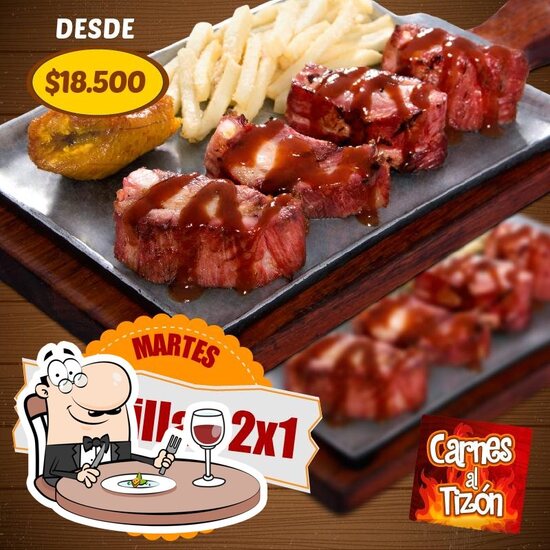 Carnes Al Tizón restaurant, Cali, Centro Comercial Chipichabe ...
