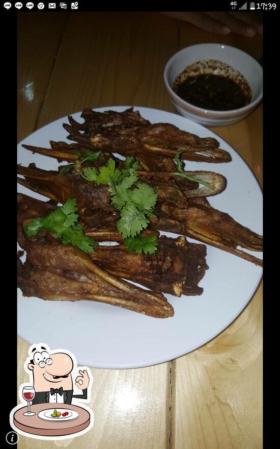 Menu at Hello Thachang restaurant, Tha Chang