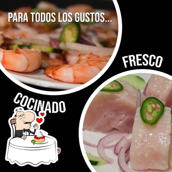 Carta del restaurante Mariscos Vamos con Martín, Ciudad Obregón