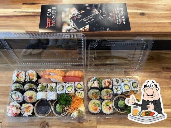 Menu at Emi Sushi restaurant, Terrebonne