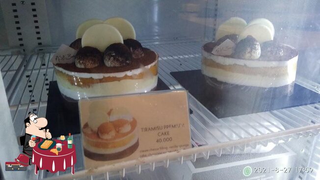 Menu at NSA Bakery, Yogyakarta