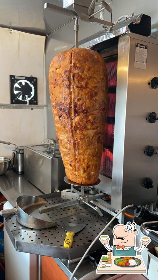 Menu at Kebab house, Hanušovice