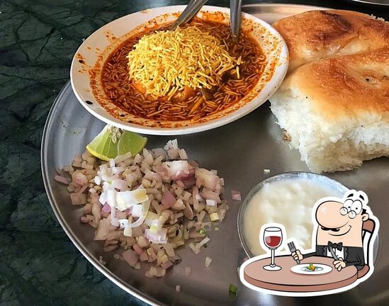 Menu at Nisarg Misal House, Pune, FXW9+PV7