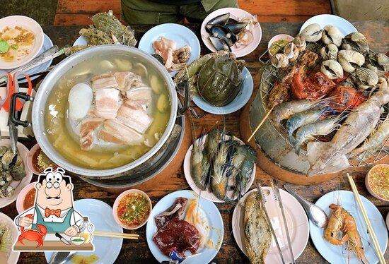 Carta del restaurante Po. Pla Seafood Buffet, Bangkok