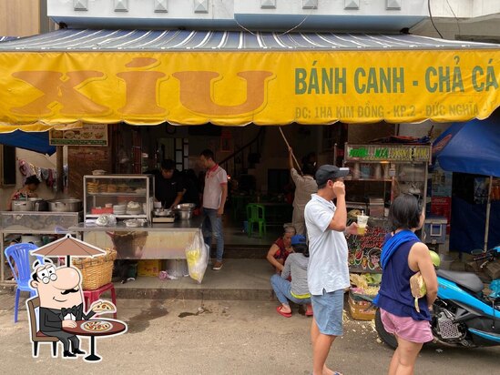 Carta del restaurante Bánh Canh Xíu, Phan Thiet