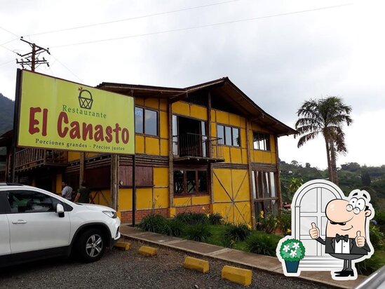 Menu at El Canasto restaurant, Colombia, Dagua - Cali