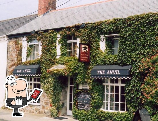 Menu at The Anvil restaurant, Newquay, Churchtown Square