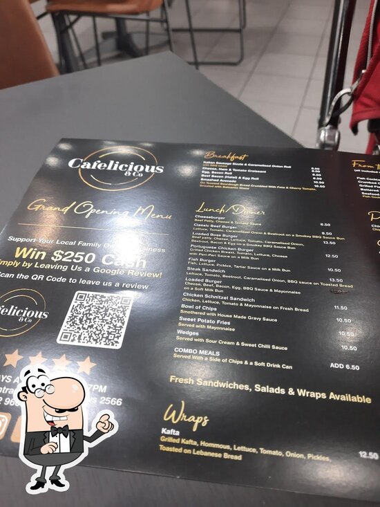 Cafelicious & Co, Saint Andrews - Restaurant menu, prices and reviews