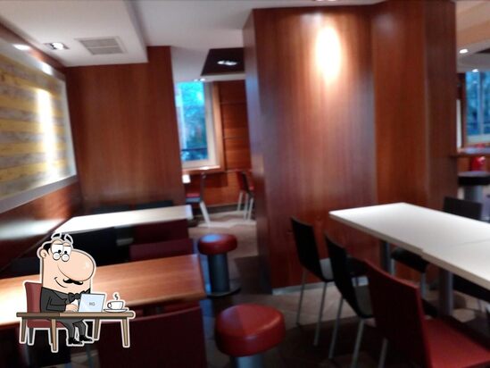 Carta de comida rápida McDonald's, Paris, 2 Bd de l'Hôpital