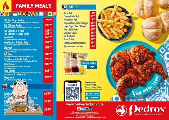 Pedros Eyethu Shopping Centre, Soweto - Restaurant menu, prices and reviews