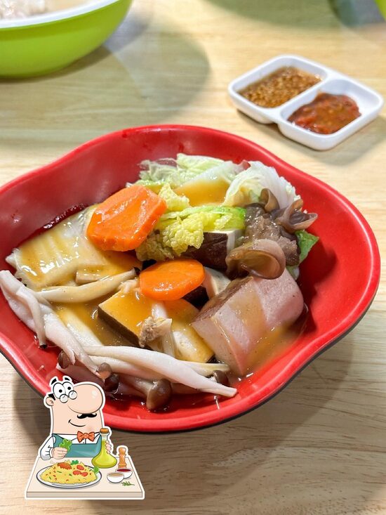 Menu at Taiwan Xiao Xiao restaurant, Bangkok