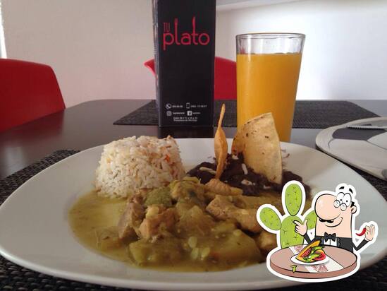 Menu at Tu Plato restaurant, Merida