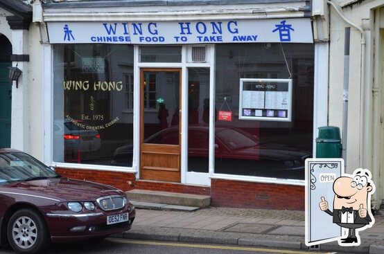 Menu at Wing Hong fast food, Honiton
