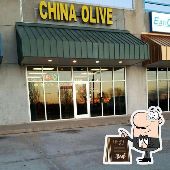 Menu at China Olive restaurant, Oklahoma City, S Sooner Rd