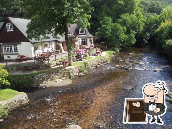 Fingle Bridge Inn in Drewsteignton - Restaurant menu and reviews