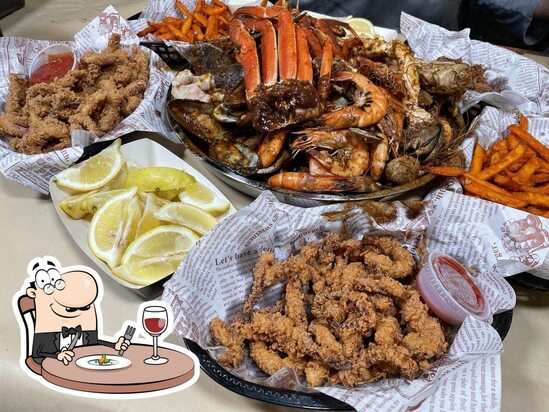 Menu at Shell Shock Seafood House restaurant, Alameda