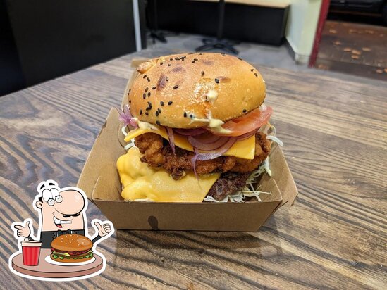 Menu at Stack City Burger restaurant, Carlisle