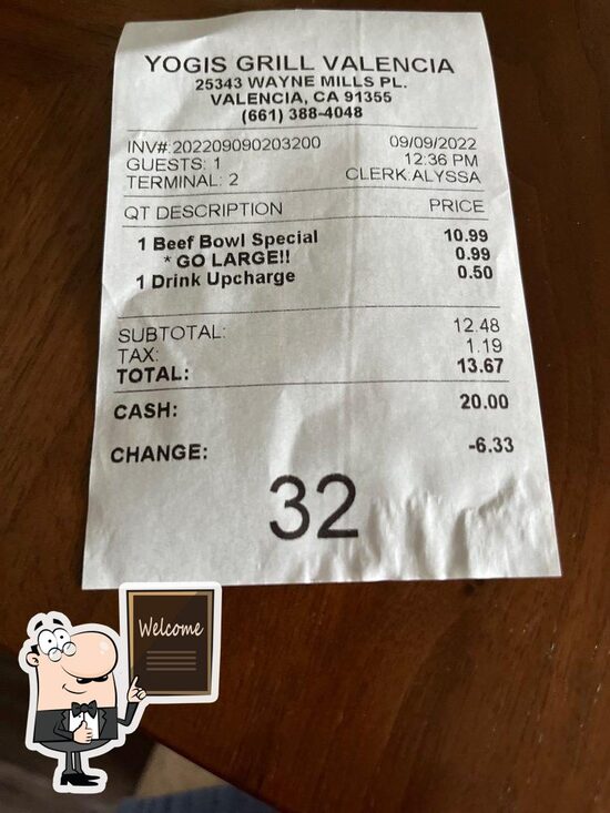Yogis Grill Teriyaki & Roll, Santa Clarita - Restaurant menu, prices ...