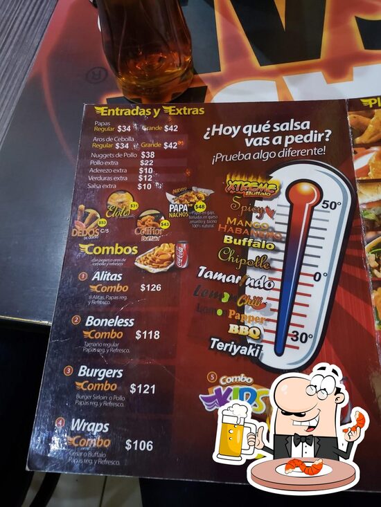 Carta del restaurante Buffalucas Paseo Durango, Durango, Boulevard ...