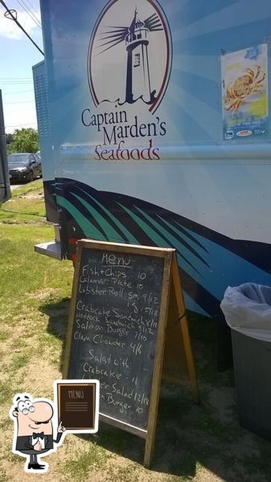 Menu at Cod Squad Food Truck, Needham