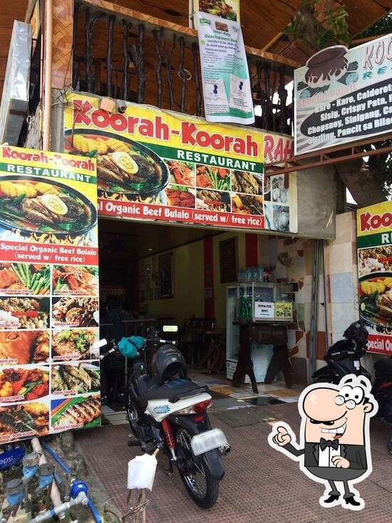 Menu at Koorah-Koorah restaurant, Tagaytay