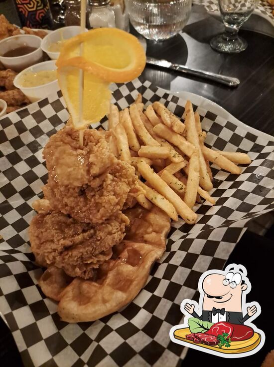 Menu at Local Croffle House BBQ, Red Deer