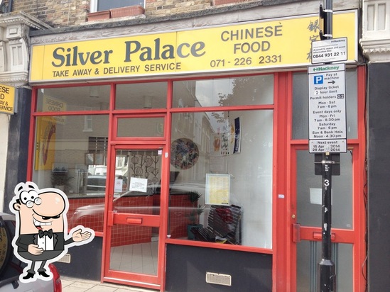 Menu at Silver Palace fast food, London