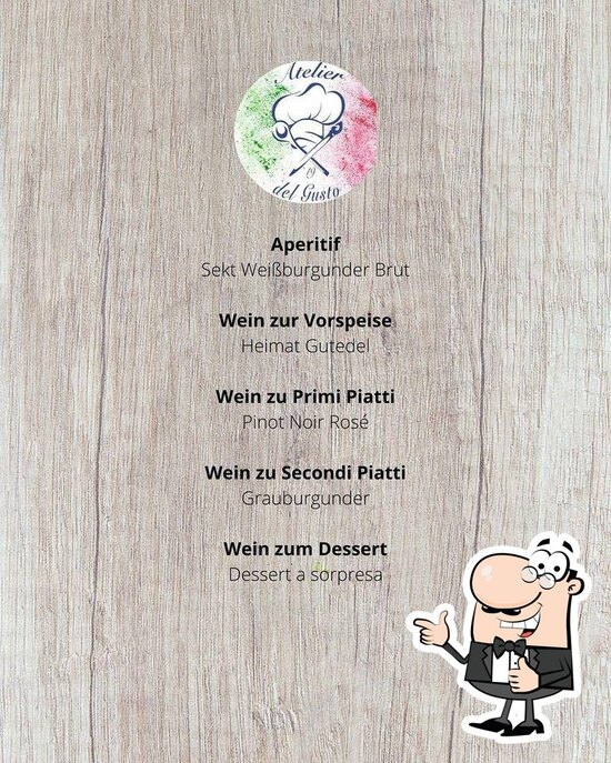 Menu at Osteria Italia Mia (Hotel Sonne) restaurant, Schliengen, Marktpl. 1