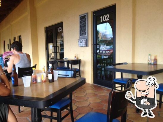 Menu at Taco Shack restaurant, Stuart