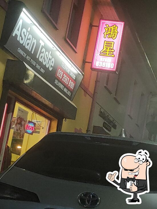 Menu at Asian Taste restaurant, Ballymena