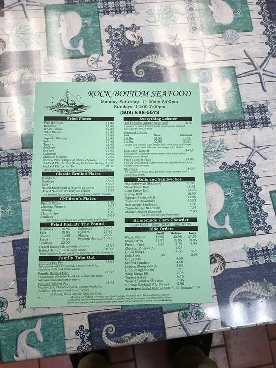 Rock Bottom Galley in Plymouth - Restaurant reviews