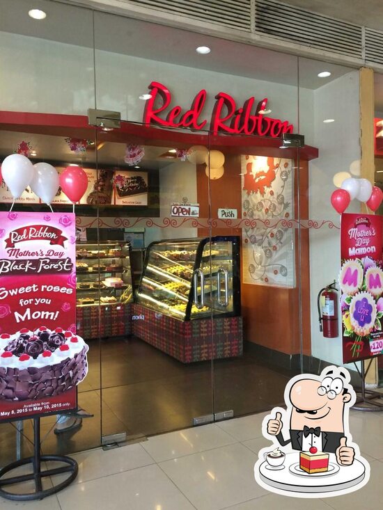 Menu at Red Ribbon desserts, Cebu City, Gaisano Fiesta Mall