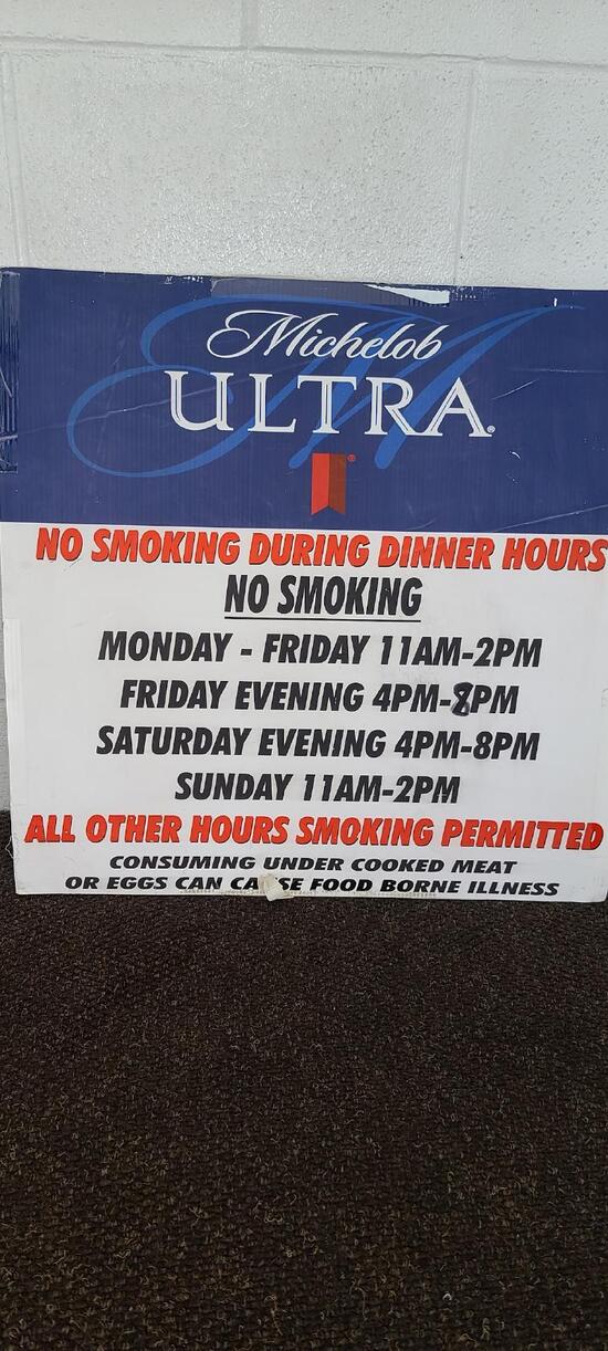 Menu at Independence Fire Association restaurant, Shamokin