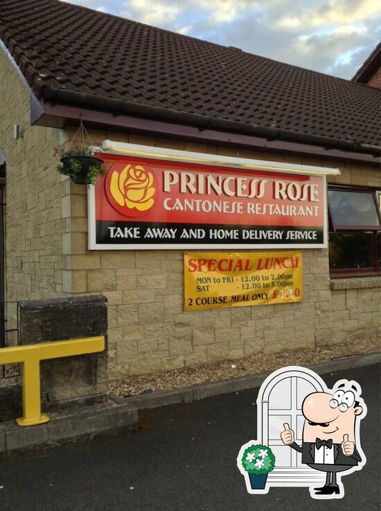 Menu at The Princess Rose fast food, Alexandria, Old Luss Rd