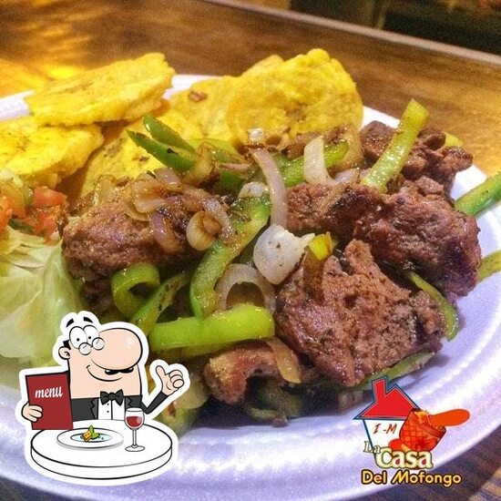 Carta del restaurante La Casita del Mofongo, Puerto Plata, Plaza ...
