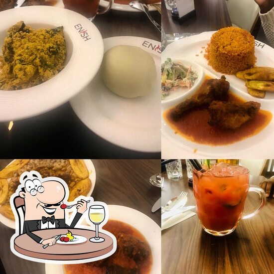 Menu at Enish Nigerian Restaurant - Finchley, London, 299 Finchley Rd